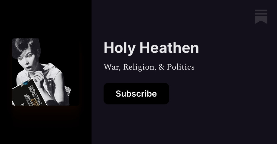 Holy Heathen | Substack