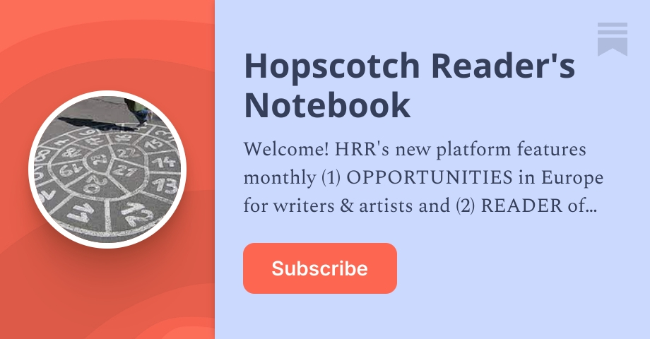 Hopscotch Reader's Notebook | Hopscotch Reading Room | Substack