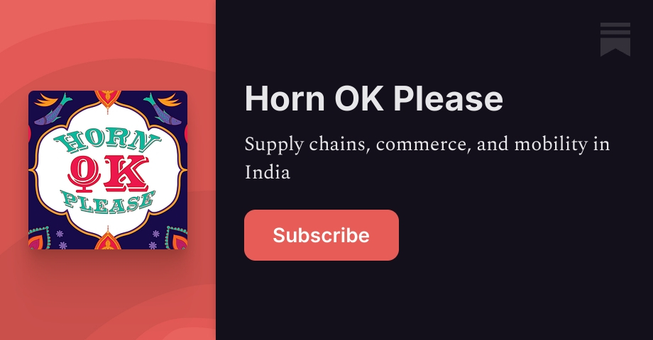 Horn OK Please | Shreyas Kadaba | Substack