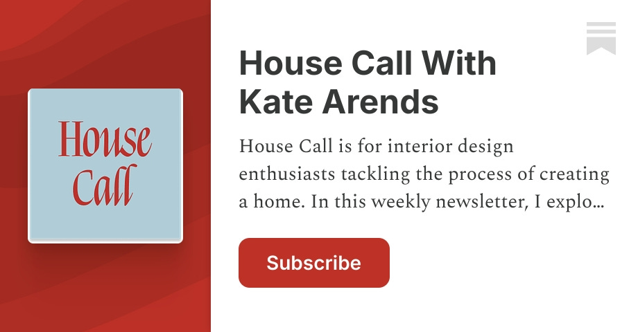 House Call with Kate Arends | Substack