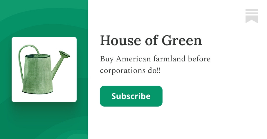 House of Green | Alexandra Fasulo | Substack