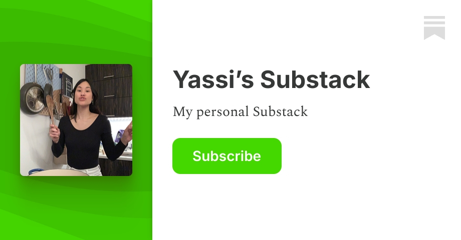 Yassi’s Substack | Substack