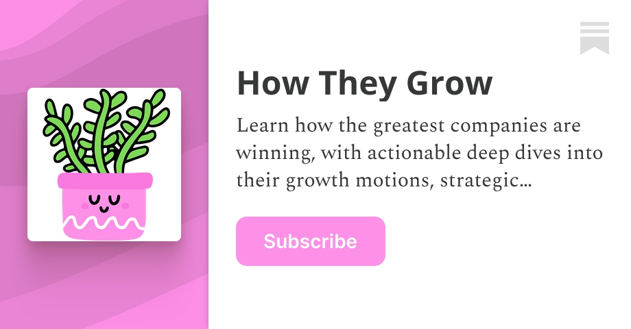 How They Grow | Jaryd Hermann | Substack