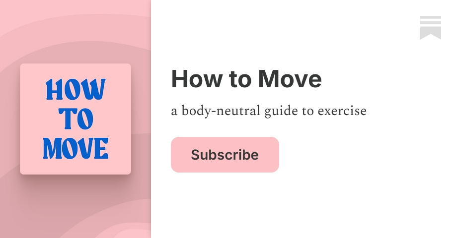 How to Move | Anna Maltby | Substack