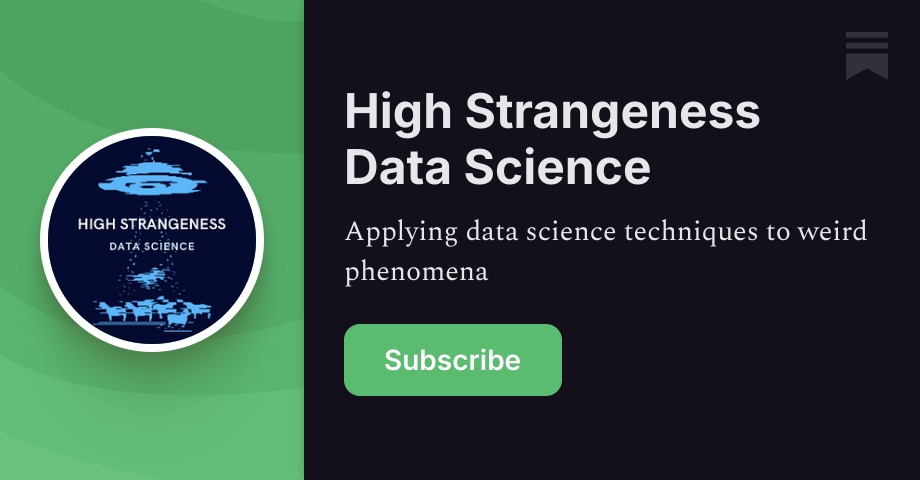 High Strangeness Data Science | HSDS | Substack