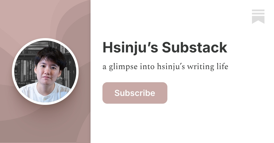 Hsinju’s Substack | Hsinju Chen | Substack