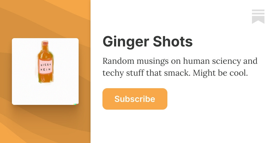 Ginger Shots | Huanxing Chen | Substack