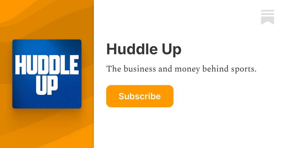 Huddle Up | Joe Pompliano | Substack