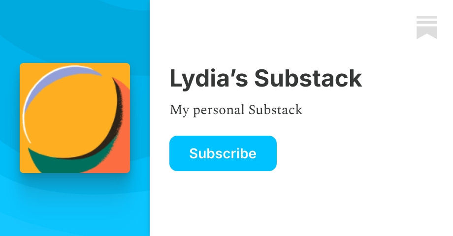 Lydia’s Substack | Lydia Hughes | Substack