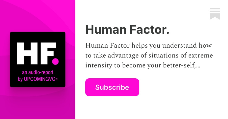 Human Factor. | Substack