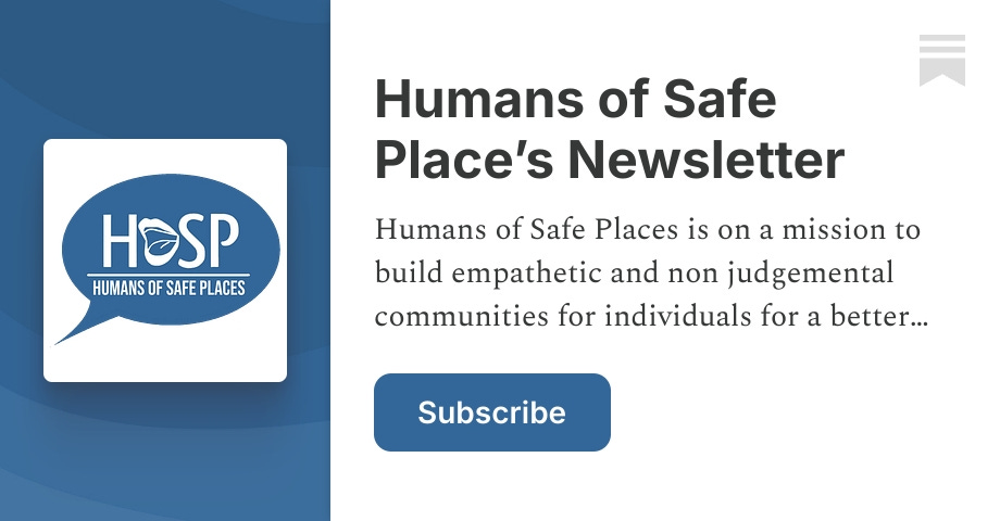 Humans of Safe Places is Rebuilding!