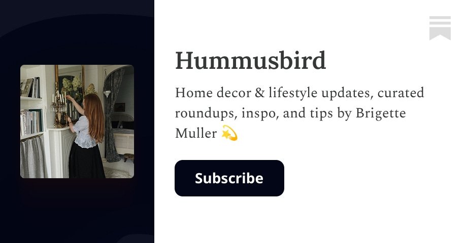 Hummusbird | Brigette Muller 〰️ Hummusbird | Substack