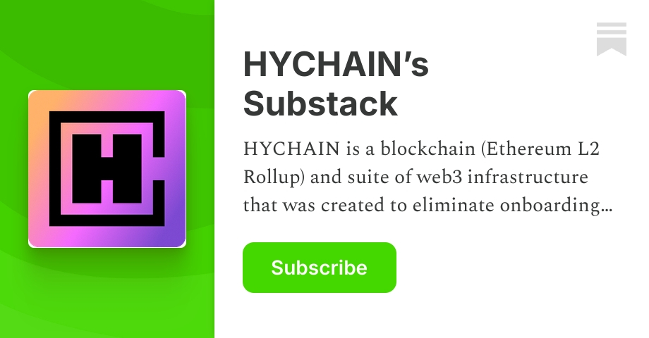 HYCHAIN’s Substack | Substack