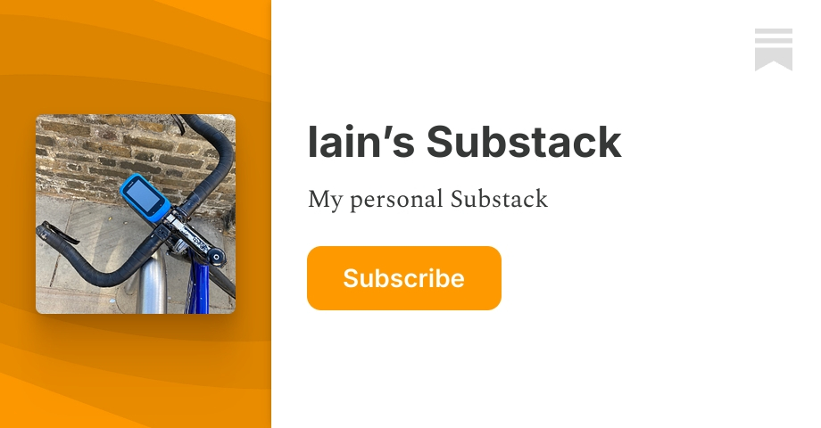 Iain’s Substack | IainM | Substack