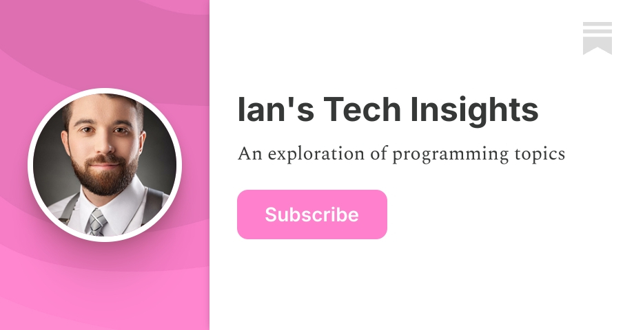 Ian's Tech Insights | Ian Beauregard | Substack