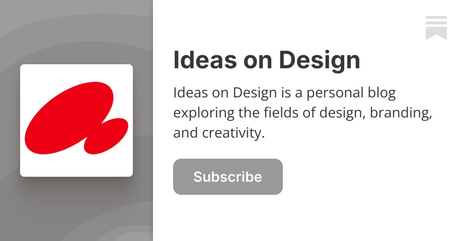Ideas on Design | David Mendes | Substack