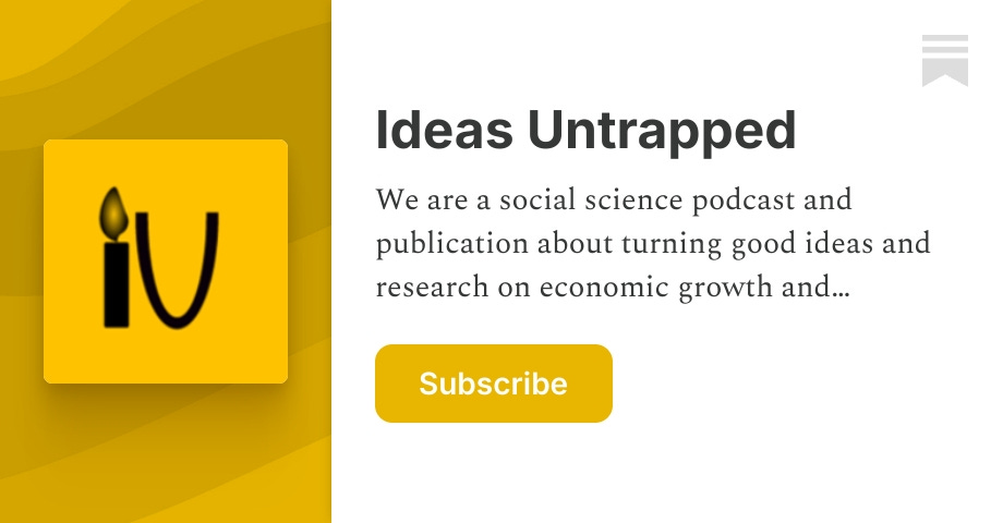 Ideas Untrapped | Tobi Lawson | Substack