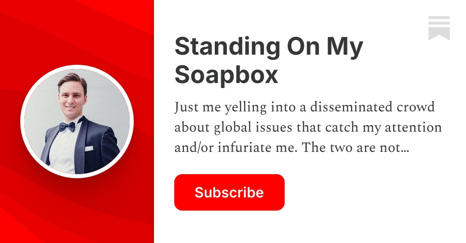 Standing On My Soapbox | Linus | Substack