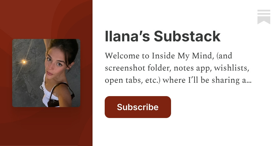 Ilana’s Substack | Ilana Torbiner | Substack