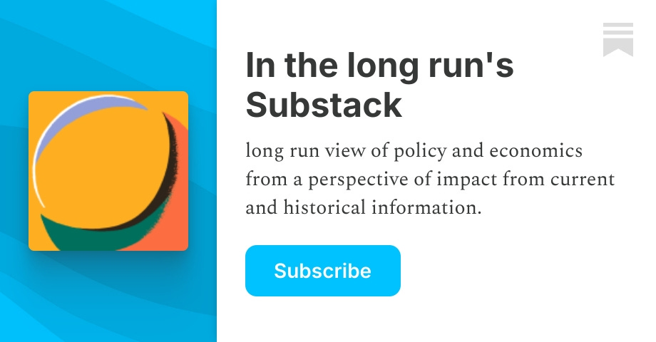 In the long run's Substack | In the long-run | Substack