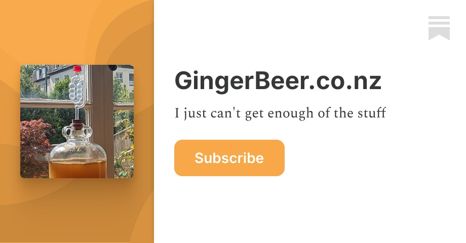 All Things Ginger Beer | Hugo Baldwin | Substack