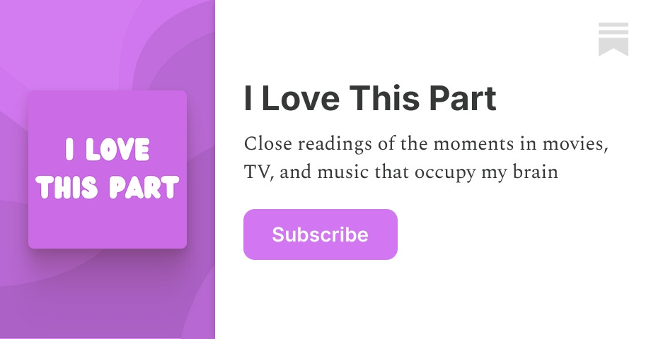 I Love This Part | Chelsea Hunter | Substack