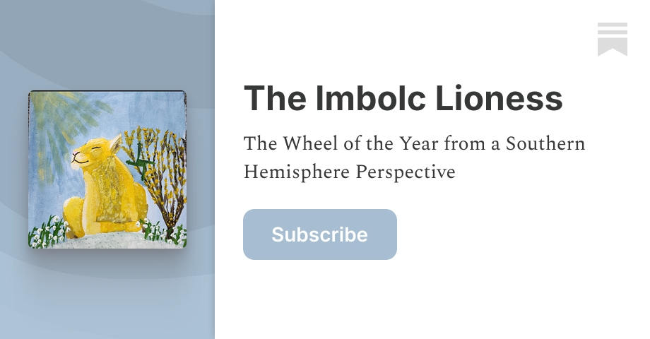 The Imbolc Lioness | Bron Marshall | Substack