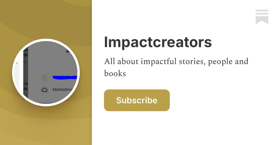 Impactcreators | Impact Creators | Substack