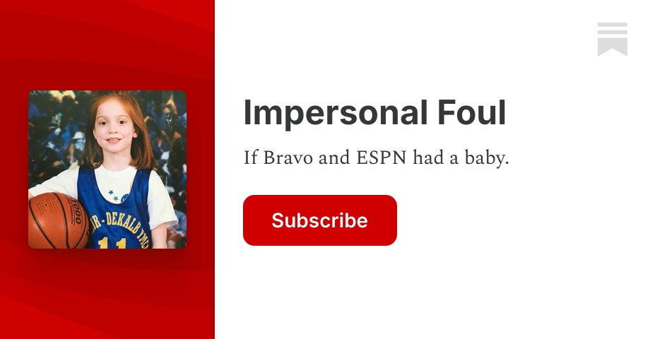 Impersonal Foul | Madeline Hill | Substack