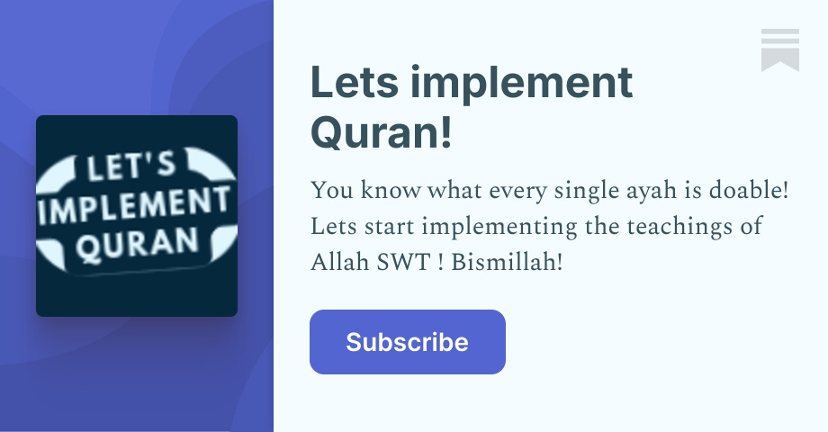 Tasks - Lets implement Quran! Tasks - Lets implement Quran!