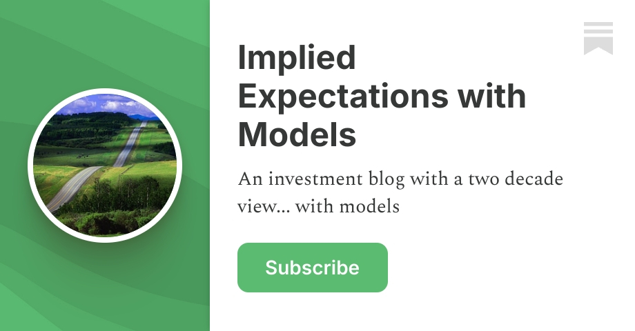 Implied Expectations with Models | Substack