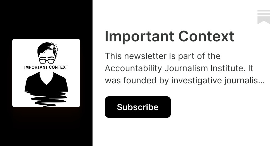 Important Context | Substack