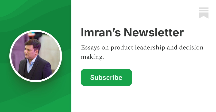 Imran’s Newsletter | Substack