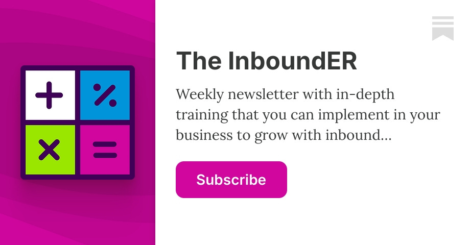 The InboundER | Sandeep Bansal | Substack