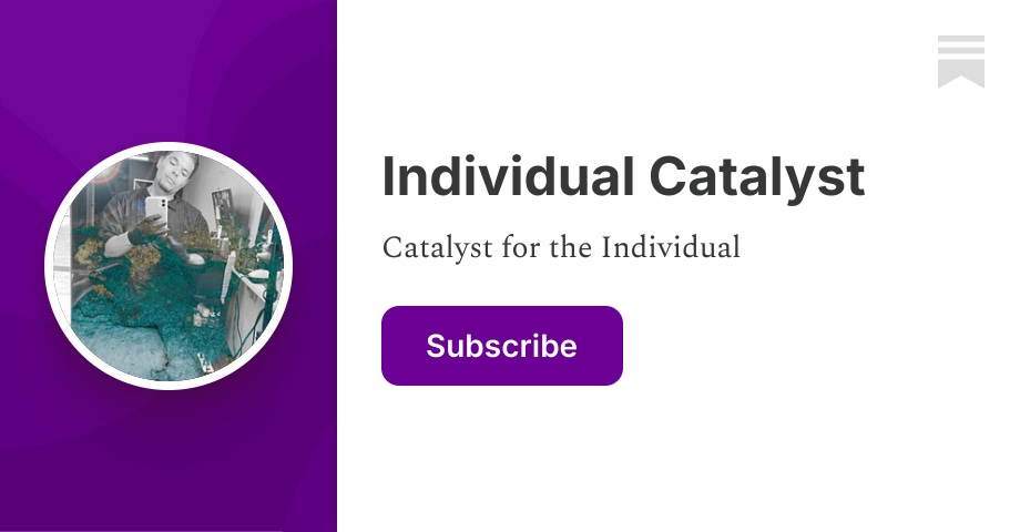 Individual Catalyst | Stefan W. Newsom MB | Substack