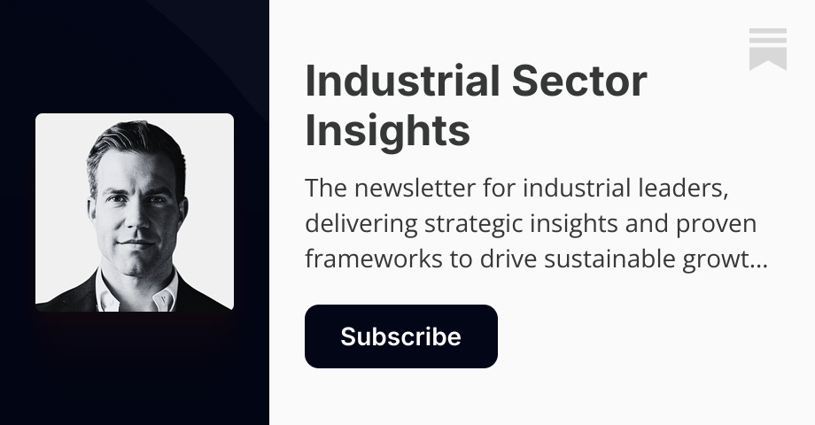 Industrial Sector Insights | Dan Mottram | Substack
