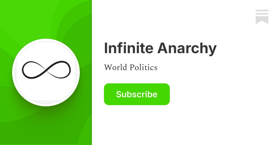 Infinite Anarchy | Muhammad Imran Iqbal | Substack