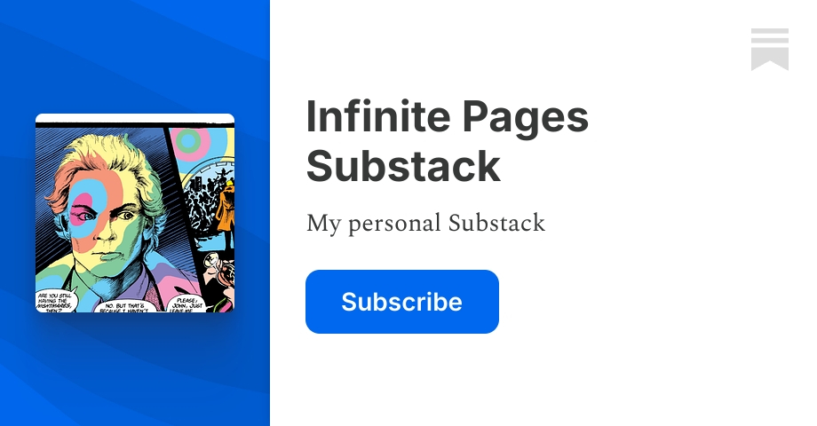 Infinite Pages Substack | Substack