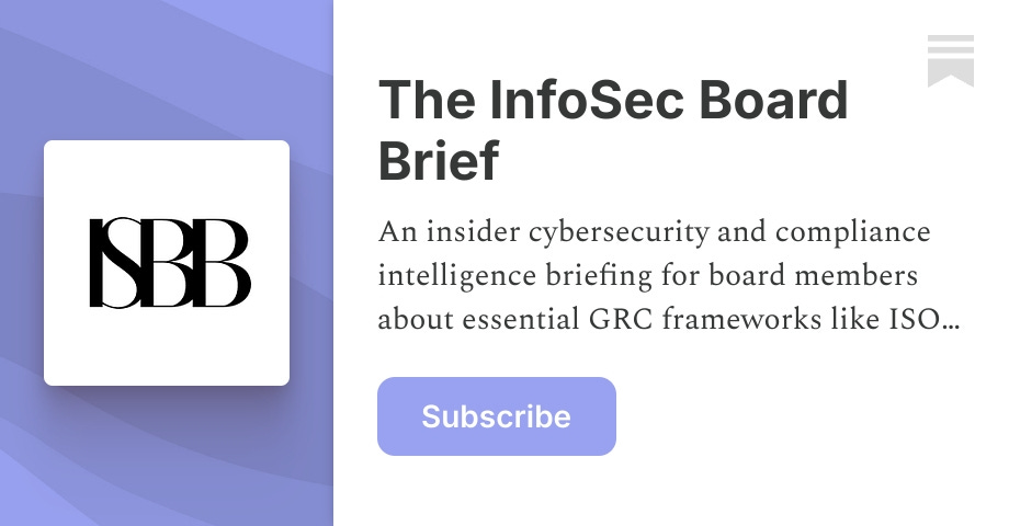 About - The InfoSec Board Brief