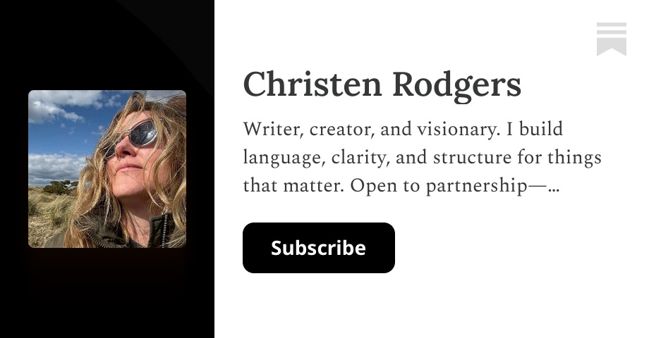 I’ve gone full WOO - Christen Rodgers