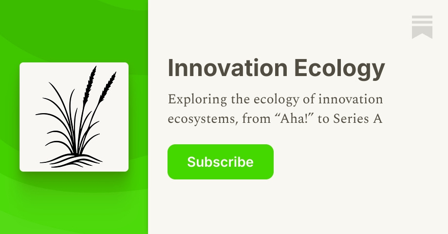 Perspectives on Innovation Ecology | Steve Lehmann | Substack