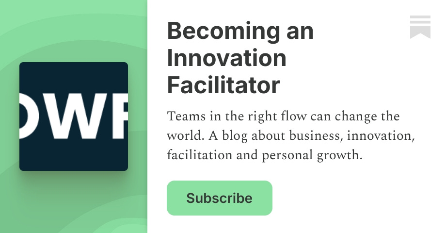 Becoming an Innovation Facilitator | Michiel Hauwaert | Substack