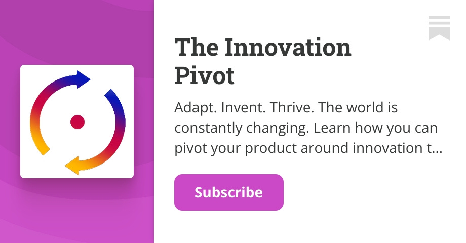 The Innovation Pivot | Eric Liu | Substack