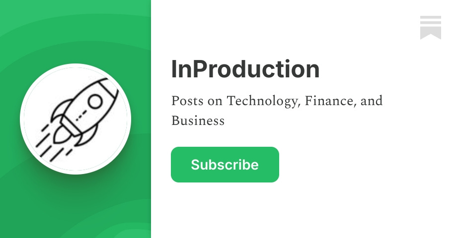 InProduction | Matt Dzialga | Substack