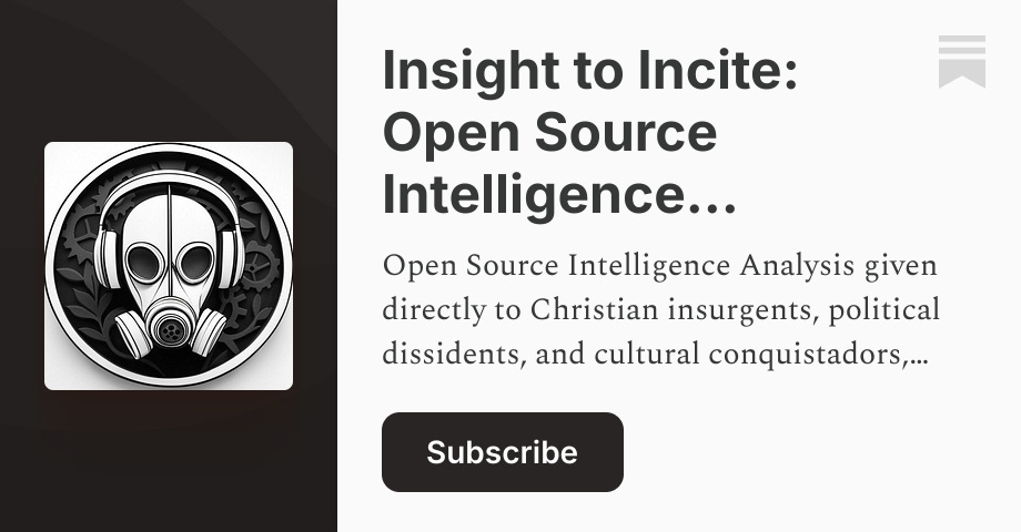 Insight to Incite: For Agitators of the Great Ashakening | JD Hall | Substack