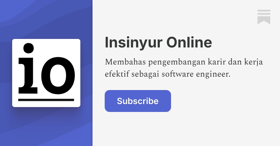 Insinyur Online | Giovanni Sakti (Gio) | Substack