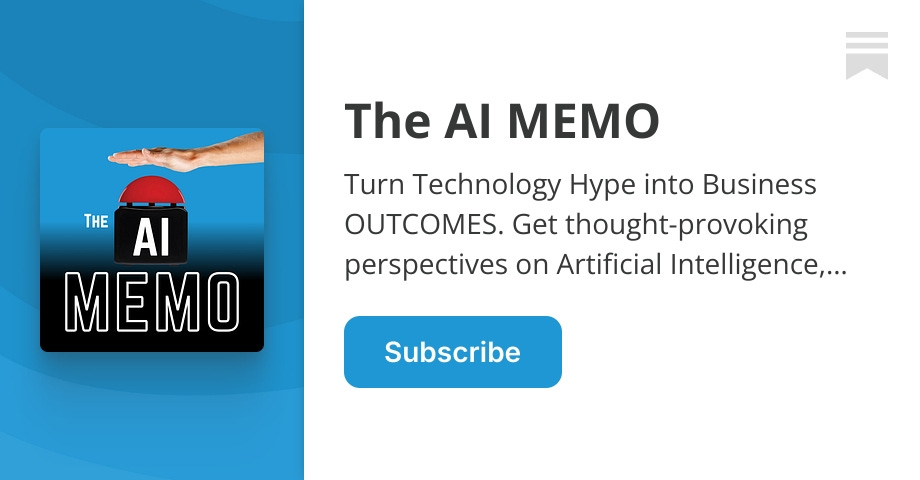 The AI MEMO | Andreas Welsch | Substack