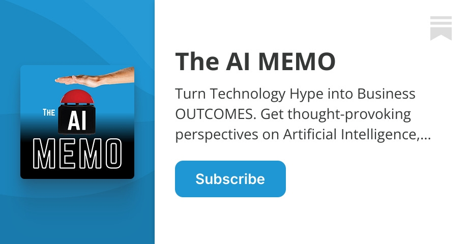 The AI MEMO | Andreas Welsch | Substack