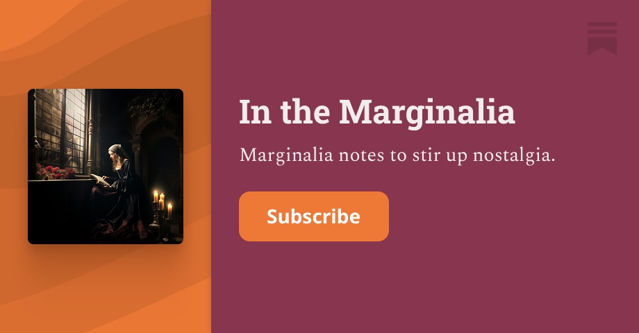 In the Marginalia | Lexy Sauvé | Substack