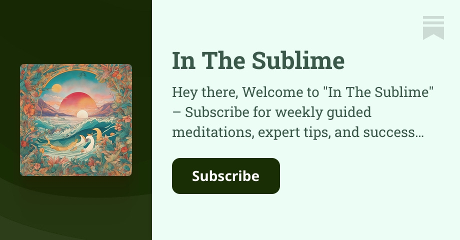 In The Sublime | Danai | Substack